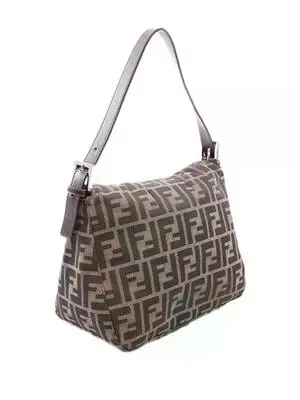 Fendi 20th Century Zucca Canvas Shoulder Bag