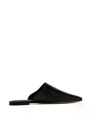 Yuzefi Sahra Square-toe Mules - Black