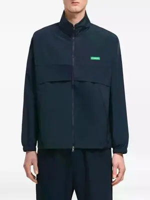 FLANEUR Badge Zip-up Track Jacket