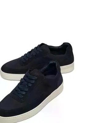 Filling Pieces Mondo Grain-texture Suede Sneakers - Blue