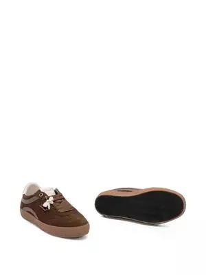 TWINSET Suede Leather Sneakers