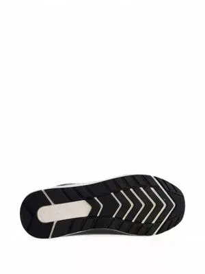 Santoni New Leas Perforated-detailing Leather Sneakers
