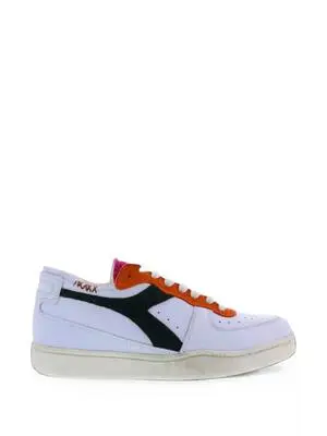 DIADORA Mi Basket Row Cut Sneakers - White