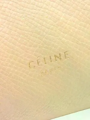 Celine 2000-2026 Micro Grained Calfskin Belt Bag Satchel - Neutrals