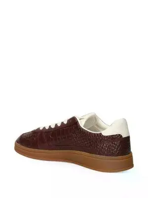 Tommy Hilfiger Croc-effect Low-top Sneakers