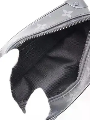 LOUIS VUITTON 2021-2026 Monogram Eclipse Mini Soft Trunk Crossbody Bag - Black