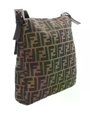 Fendi 20th Century Zucchino Canvas Crossbody Bag
