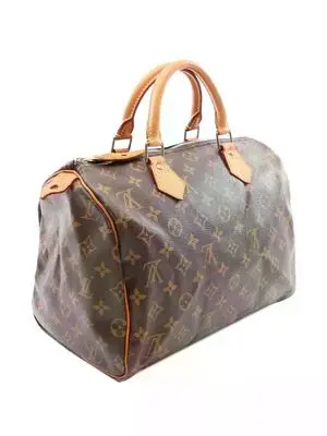 LOUIS VUITTON 2003 Monogram Speedy 30 Boston Bag