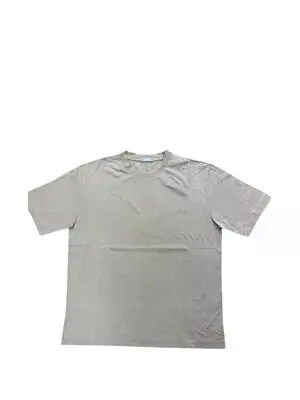 JACOB COHЁN Logo-embroidered V-neck T-shirt - Neutrals