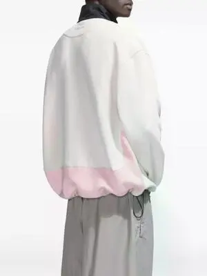 FLANEUR Badge Half-zip Sweatshirt