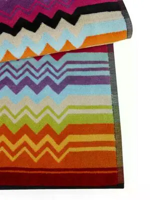 Missoni Giacomo Zigzag-print Bath Mat