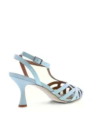 GIBALDI Patent-leather Cage Sandals