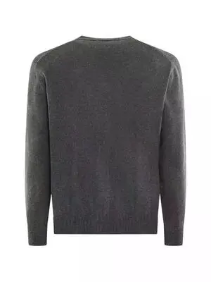 JACOB COHЁN Logo-embroidered V-neck Cardigan