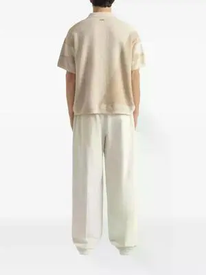 DON'T WASTE CULTURE Alurette Pleated Wide-leg Trousers - Neutrals