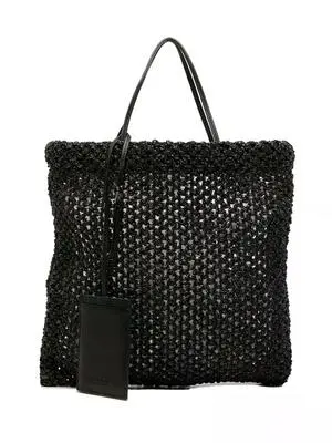 THE ROW 2000-2026 Mini Raffia Barn Tote Bag