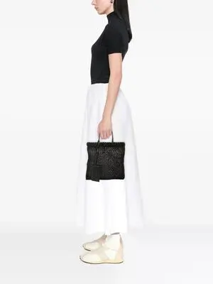 THE ROW 2000-2026 Mini Raffia Barn Tote Bag