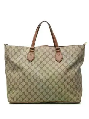 Gucci 2000-2015 Medium Gg Supreme Convertible Soft Tote Satchel