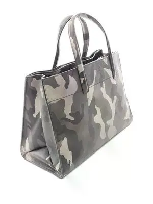 Prada 2013-2026 Saffiano Camouflage Soft Triple Pocket Tote Satchel