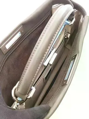 Fendi 2010-2026 Medium Leather Peekaboo Iconic Satchel