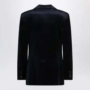Victoria Beckham Midnight Tailored Single-breasted Jacket