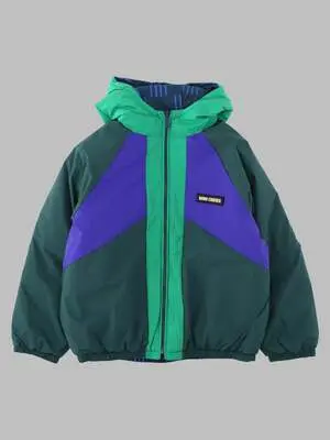BOBO CHOSES Almost Moiré All Over Reversible Anorak - Blue