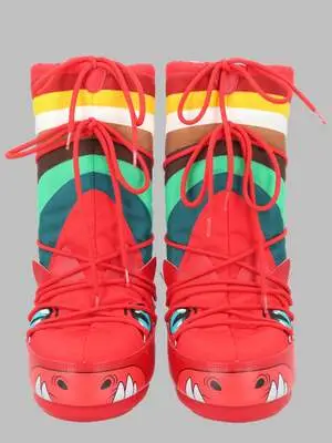 Moon Boot Icon Dino Red