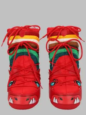 Moon Boot Icon Dino - Red