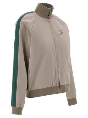 Miu Miu Bomber Twill Old - Gray