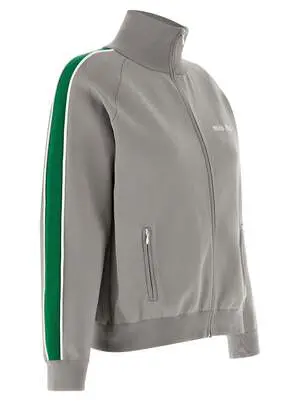 Miu Miu Logo Embroidery Sweatshirt - Gray