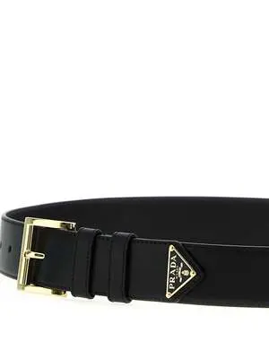 Prada City Calf' Belt - Black
