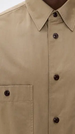LEMAIRE Two Pockets Shirt - Soba