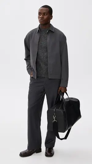 Shinola Canfield Pebbled Leather Duffle Bag