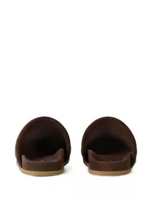 Givenchy Puffy Mules In Suede