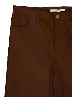 Valentino Garavani Pressed-crease Trousers