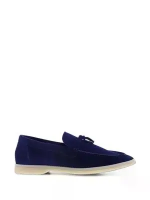 PARIS PUNK Suede Loafers