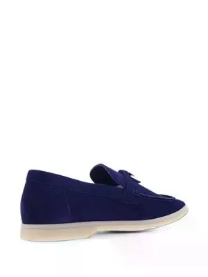 PARIS PUNK Suede Loafers