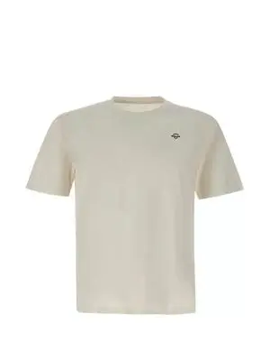 BLAUER. Logo-print T-shirt - Neutrals