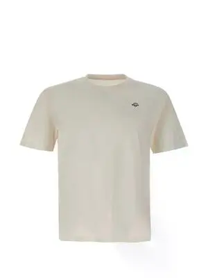 BLAUER. Logo-print T-shirt - Neutrals