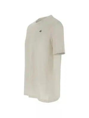 BLAUER. Logo-print T-shirt - Neutrals