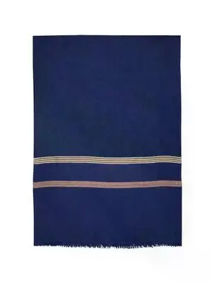 Libeco Noa Striped Tablecloth - Blue
