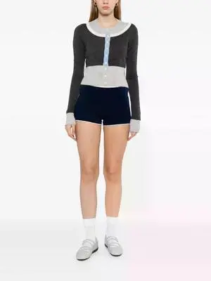 CUDDLEUP Two In One Cardigan - Grey