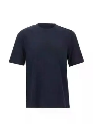 BLAUER. Logo-patch T-shirt - Blue