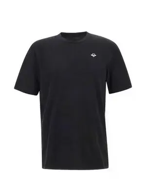 BLAUER. Logo-print T-shirt - Black