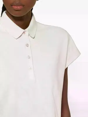 PARAJUMPERS Alya Cap-sleeve Polo Shirt