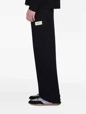 FLANEUR Atelier Knitted Trousers - Black