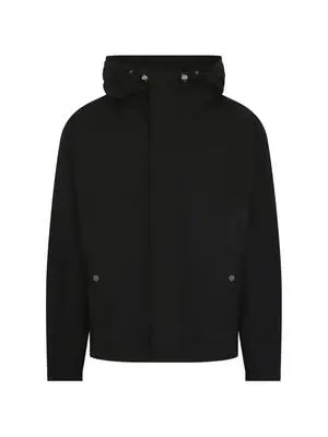DAILY PAPER Drawstring-hood Jacket - Black