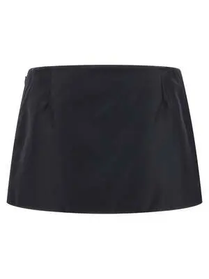 Miu Miu Nylon And Fleece Skirt