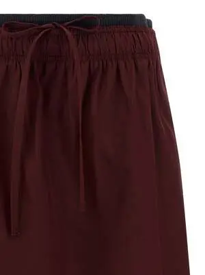 Prada Double Layer Elastic Skirt
