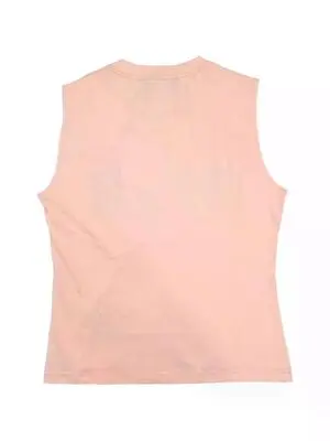 Dior Denim Logo-print Tank Top