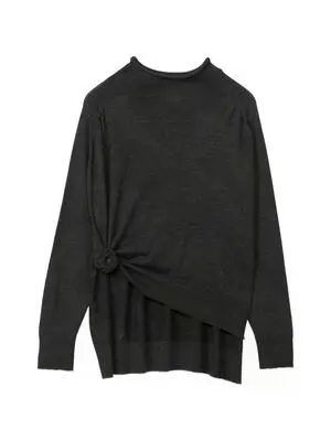 Magda Butrym Knotted Turtleneck Sweater